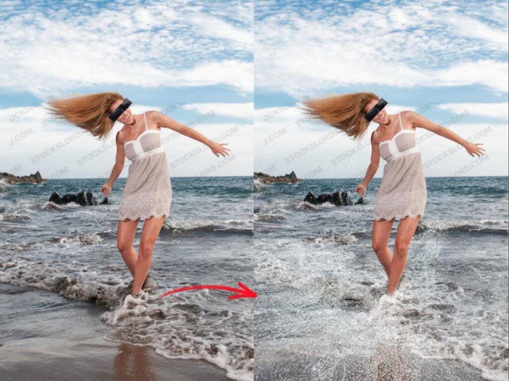 220 Water Splash, Rain & Water Drop Photo Overlays