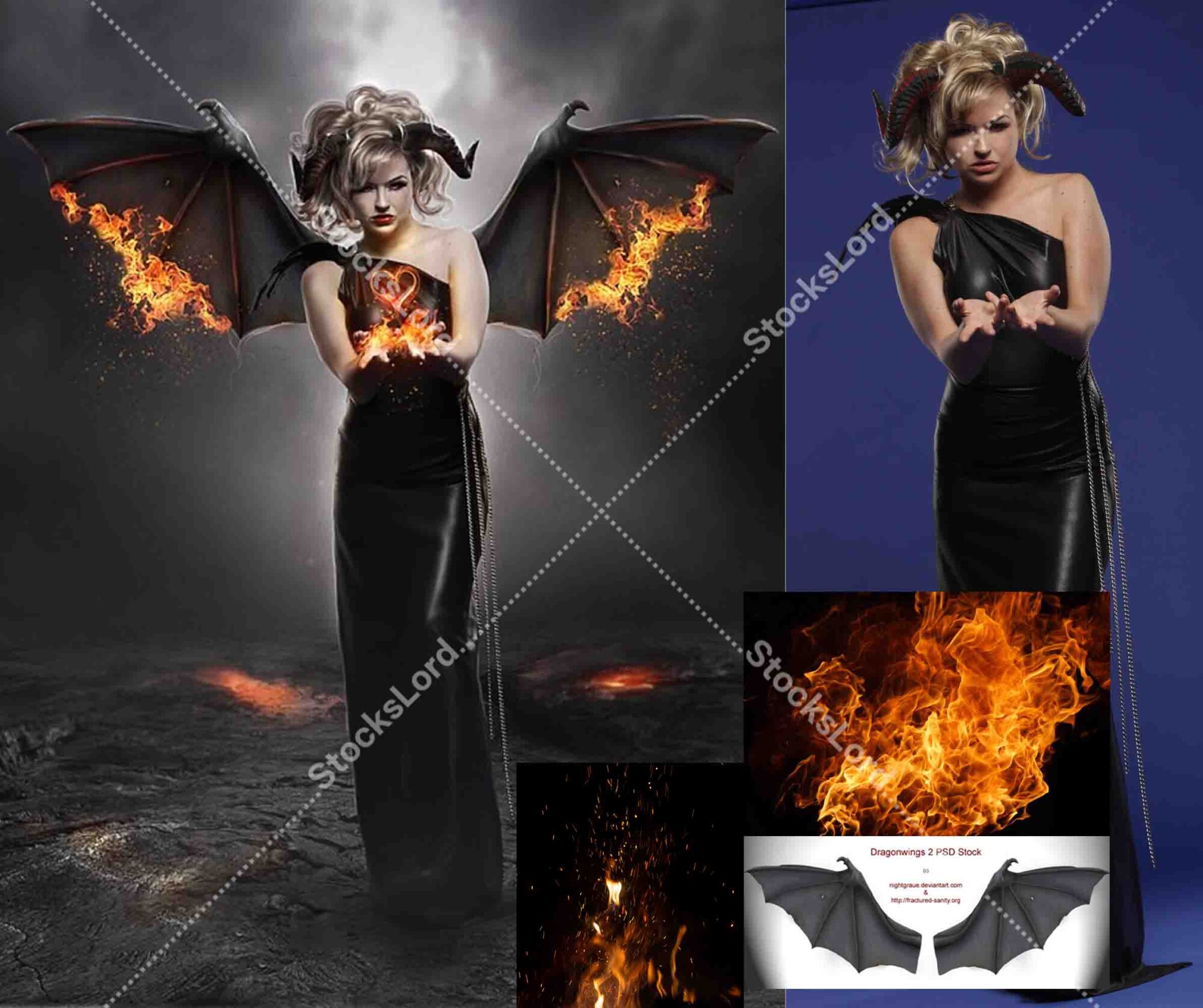 Fire Overlays Complete Pack, Fire Overlay Photoshop, Fire Burning, Fire ...